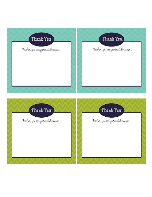 Teacher Appreciation Free Printables - Welcome